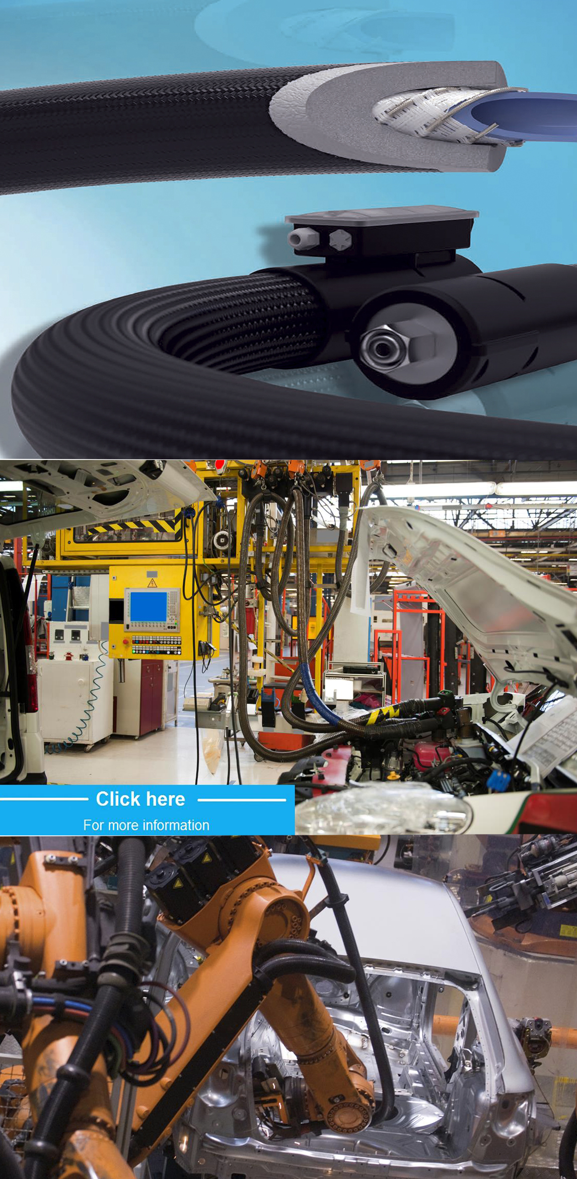 Heated hose for use in robotics & automotive industry – Masterflex ...